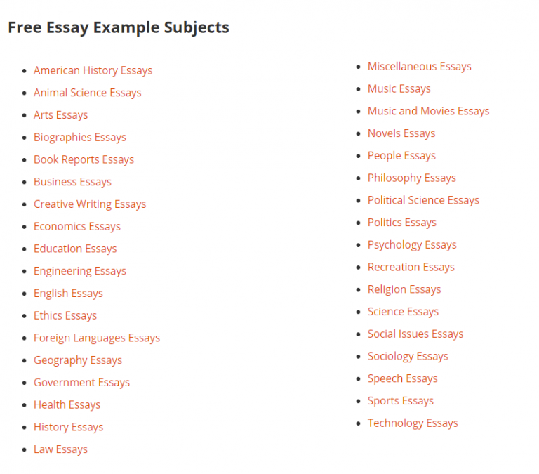 12 Free Essay Sample Databases to Get Inspired | Study Llama